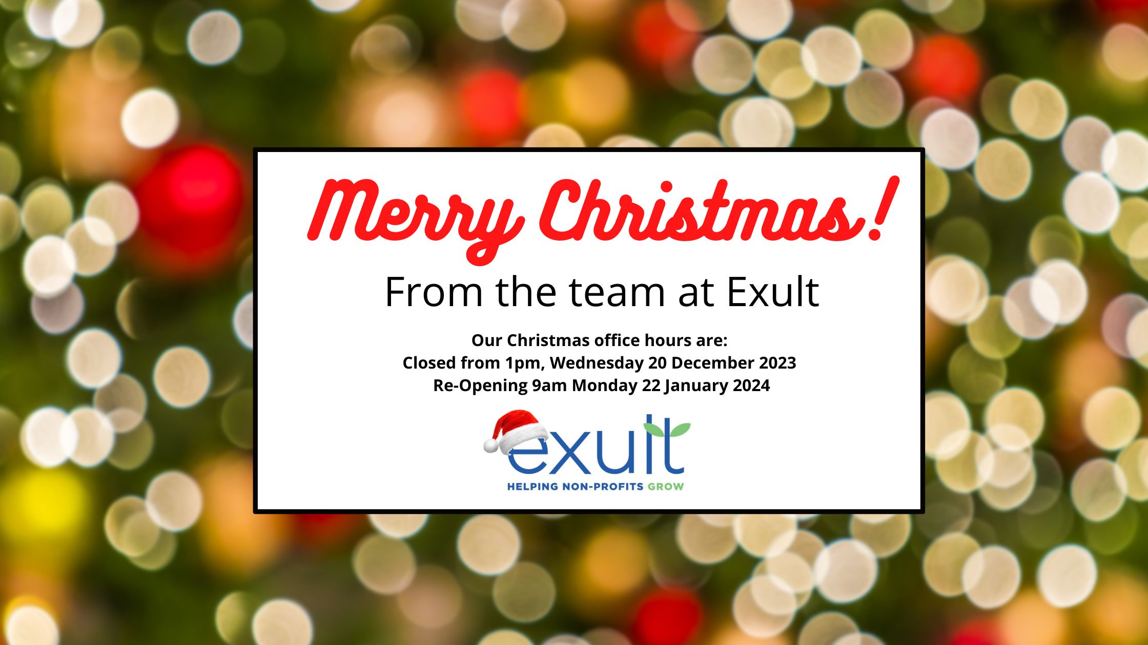 Exult - Helping non-profits grow